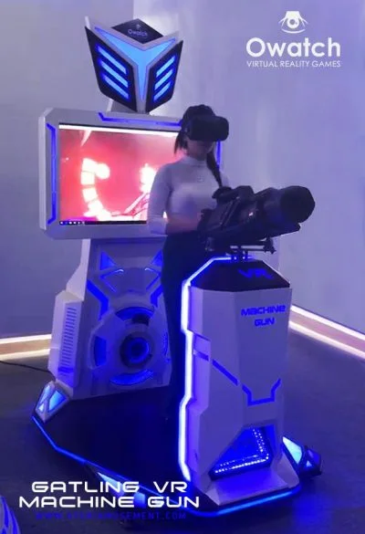 VR Machine Gun - Owatch | VR Equipment Manufacturer