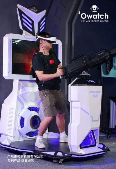 VR Machine Gun - Owatch | VR Equipment Manufacturer