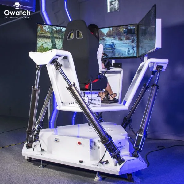 3-Screen Racing Car - Owatch | VR Equipment Manufacturer